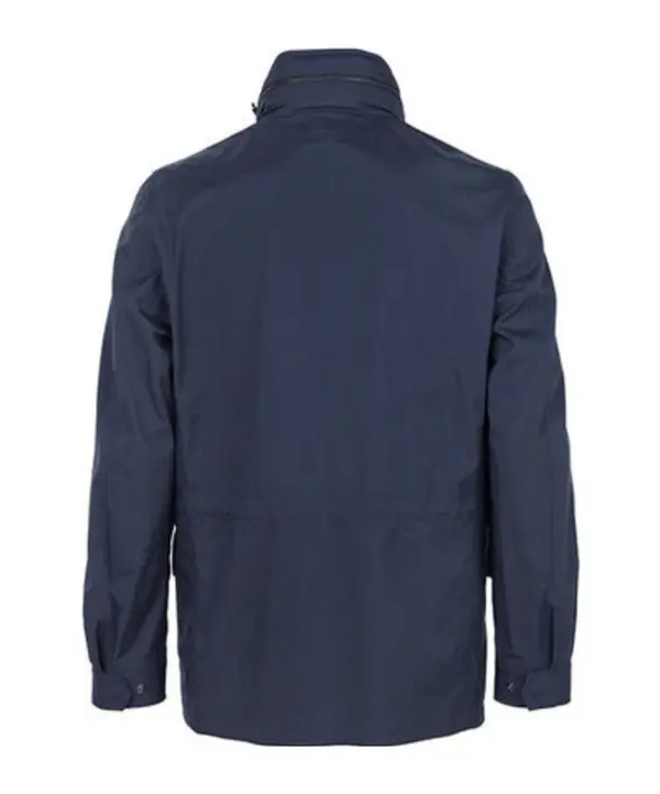 Loro Piana Long Sleeve Stand Collar Jacket