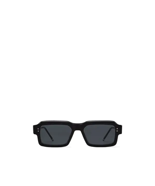 Thom Browne Rectangle Frame Sunglasses - Black