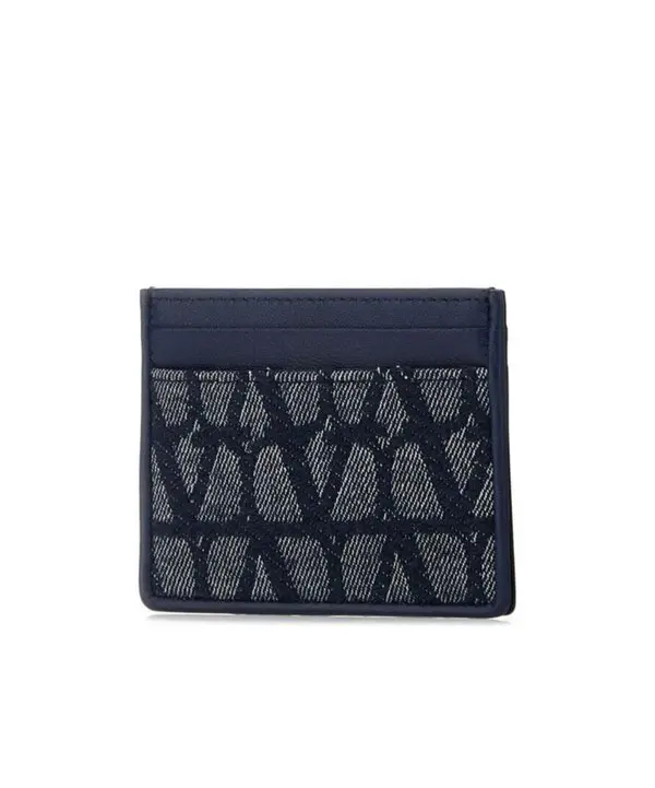 Valentino Garavani Logo Printed Card Case