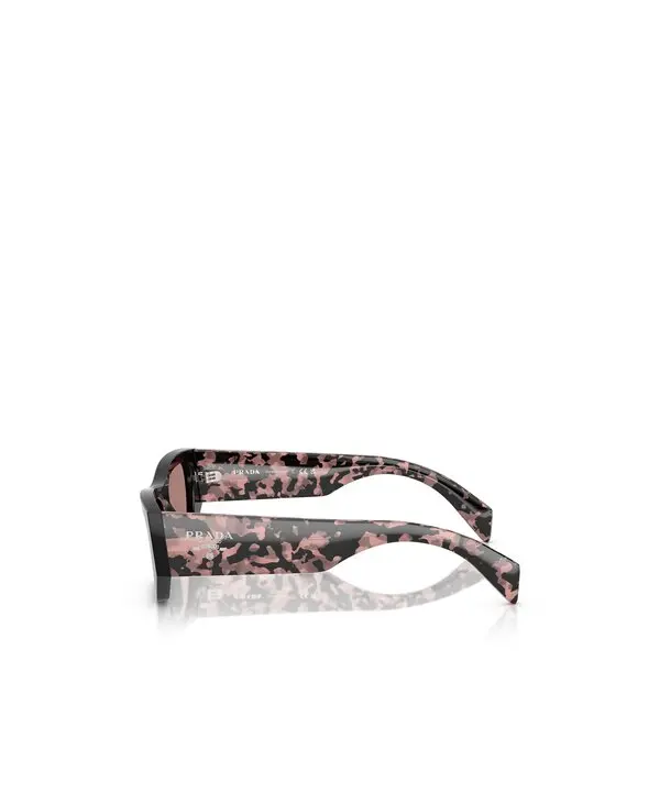 Prada Rectangular Frame Sunglasses - Black