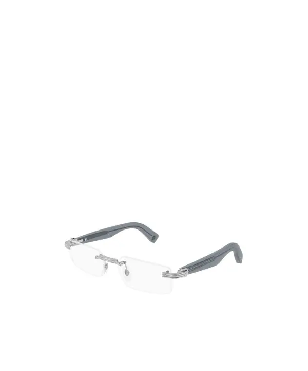 Cartier Rimless Rectangle Eyeglasses - Silver