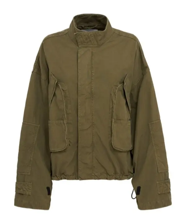 Attico Canvas Bomber Jacket