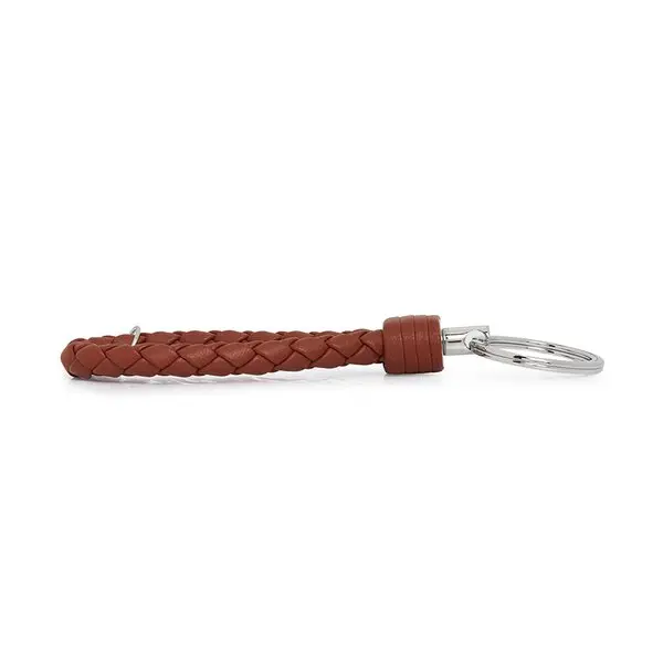 Bottega Veneta Intrecciato Leather Key Ring