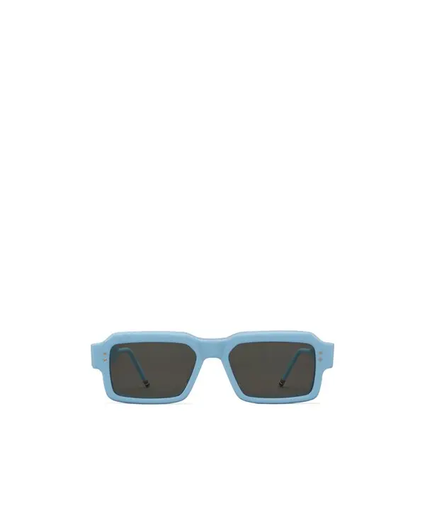 Thom Browne Rectangle Frame Sunglasses - Light Blue