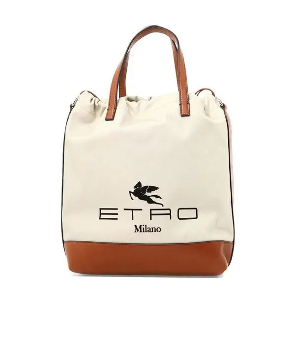 Etro Crown Me Sac Bag - Nude