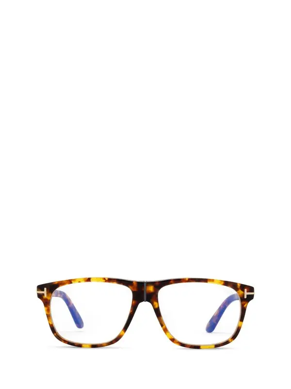TOM FORD Tortoiseshell Pilot-frame Eyeglasses
