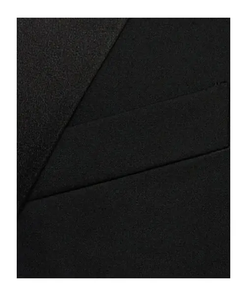 LANVIN Wool Tuxedo Jacket With Notch Lapel - Black