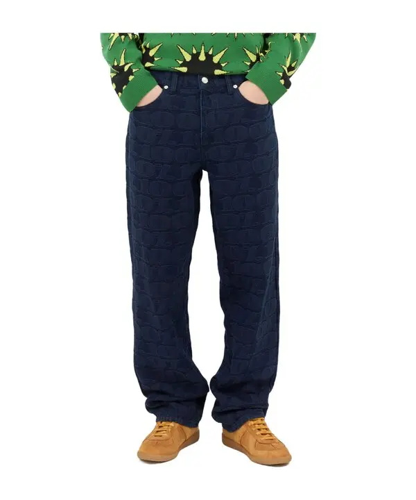 AWAKE Logo Jacquard Jeans