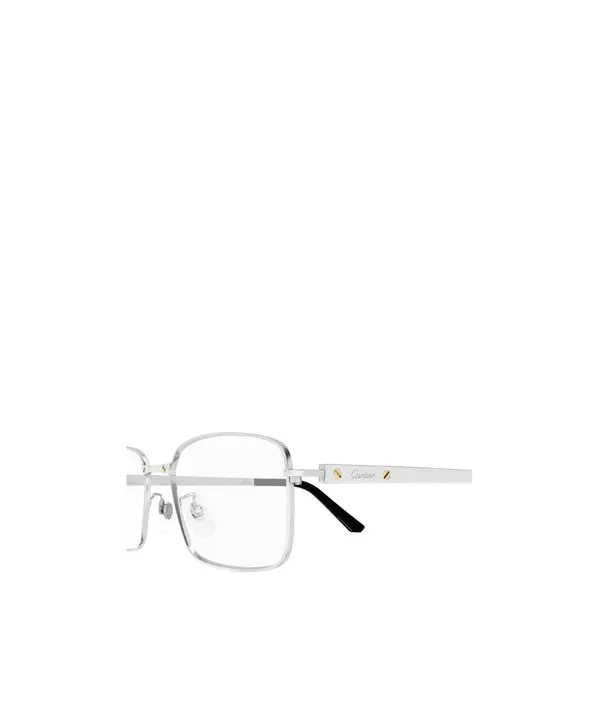 Cartier Rectangular Frame Eyeglasses - White