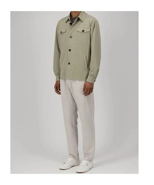 Harris Wharf London Button-up Overshirt