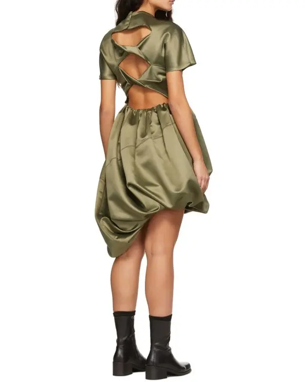 We11Done Round Neck Short-sleeve Dress