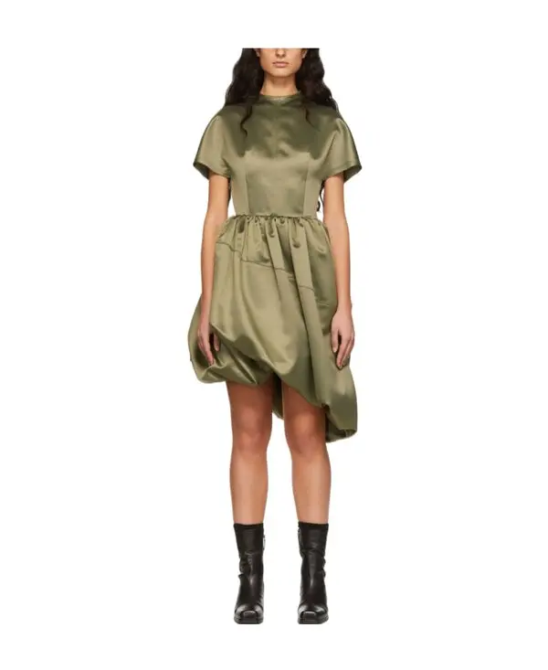We11Done Round Neck Short-sleeve Dress