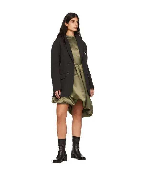We11Done Round Neck Short-sleeve Dress
