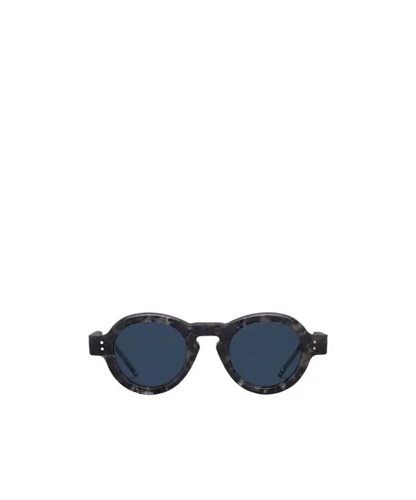 Thom Browne Round Frame Sunglasses - Tortoiseshell