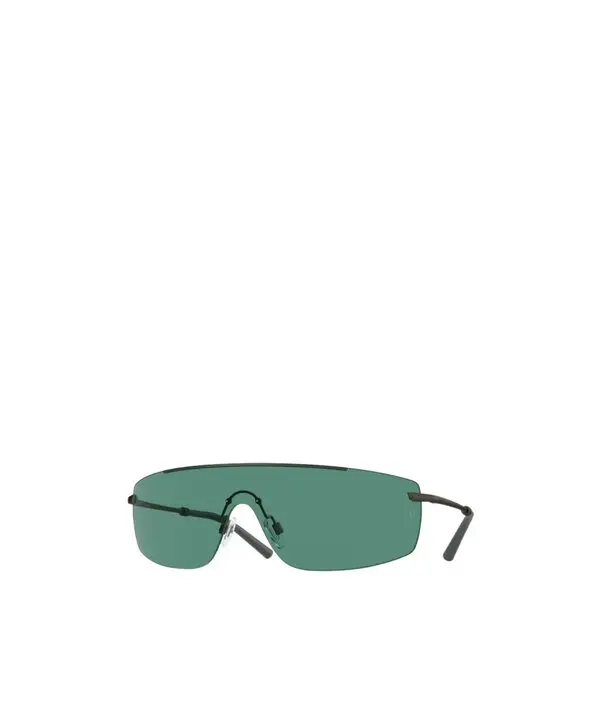 Oliver Spencer R-5 Rimless Sunglasses - Green
