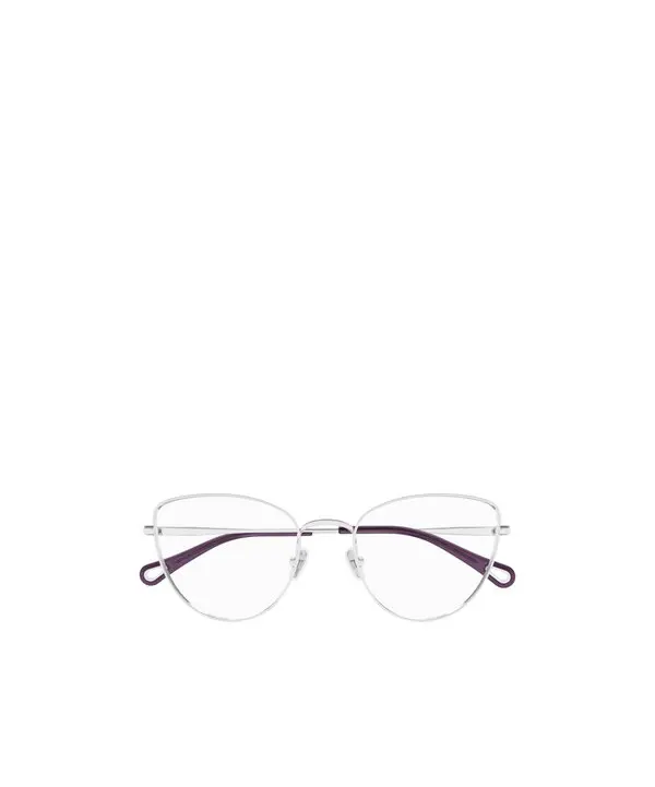 Chloé Eyewear Cat-eye Glasses - Silver