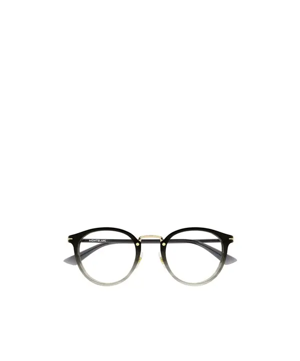 Montblanc Eyewear Keyhole Bridge Glasses And Frames - Black