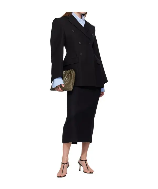 Wardrobe.NYC Contour Double-breasted Blazer