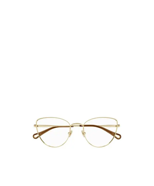 Chloé Eyewear Cat-eye Glasses - Gold