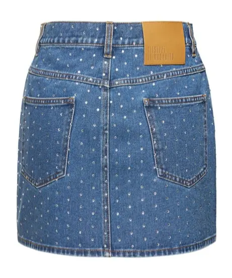 Giuseppe Di Morabito Embellished Crystal Mini Skirt