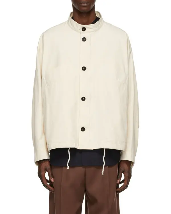 JIL SANDER Long Sleeve Button-fastening Jacket