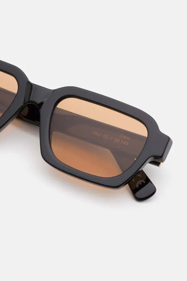 RETROSUPERFUTURE Logo Sunglasses - Black