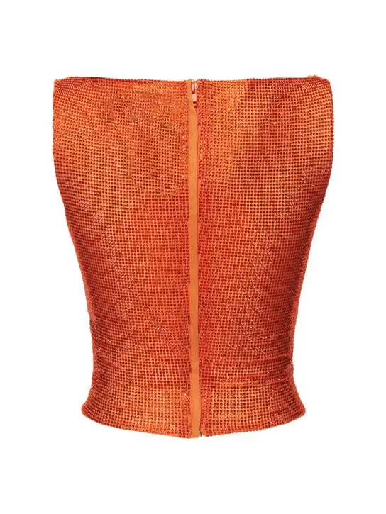 Giuseppe Di Morabito Embellished Cutout Top