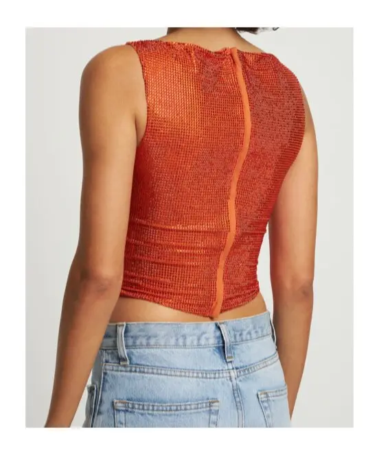 Giuseppe Di Morabito Embellished Cutout Top