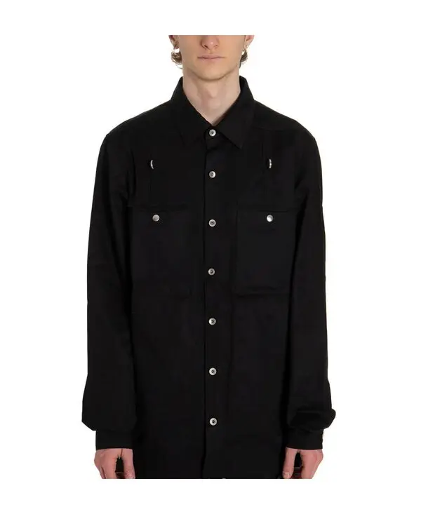 Rick Owens Lightweight Button-up Jacket