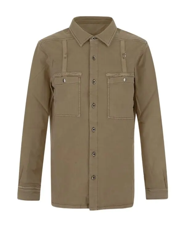 Rick Owens Long Sleeve Shirt Jacket