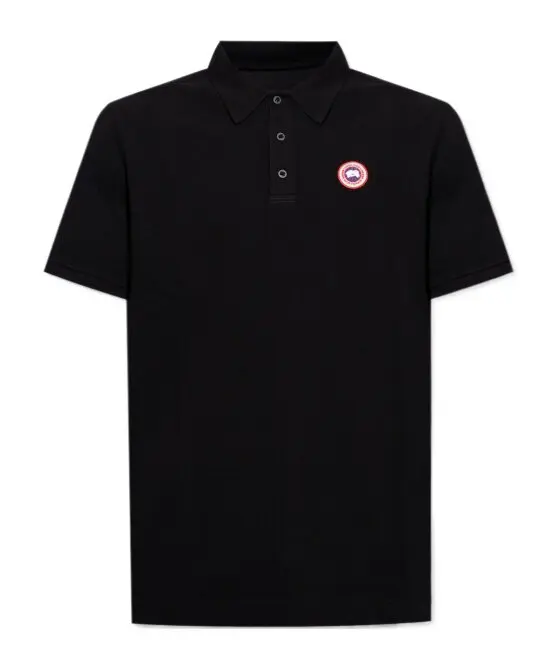Canada Goose Beckley Piqué Polo Shirt - Black