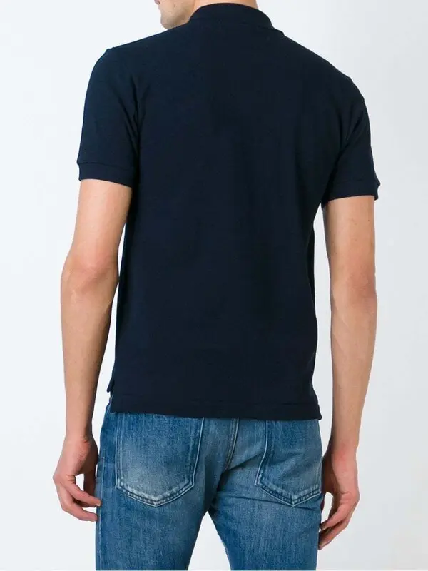 Play Comme Des Garcon Comme Des Garçons Play Short-sleeved Logo Embroidered Polo Shirt