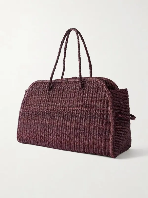 Jacquemus Woven Top Handle Shoulder Bag - No