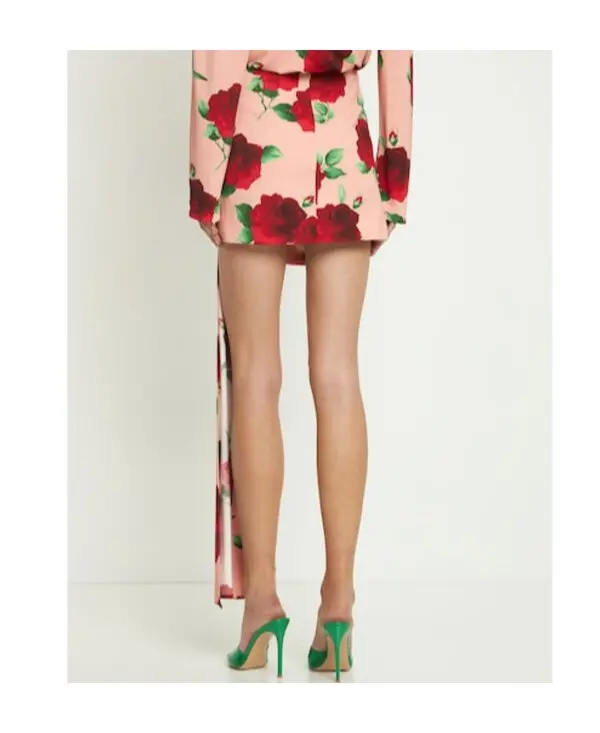 Magda Butrym Floral Printed Mini Skirt