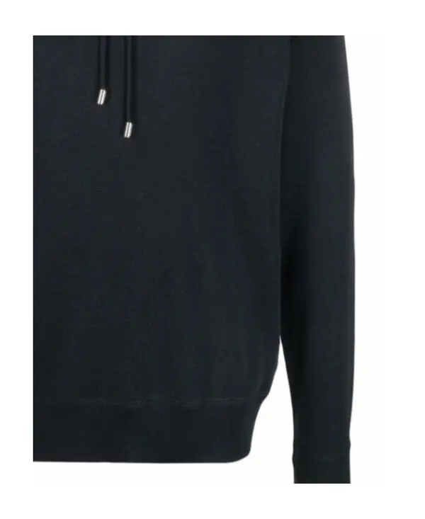 Prada Logo Detail Hooded Sweater