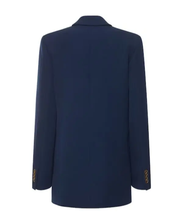 Michael Kors Double-breasted Gabardine Blazer