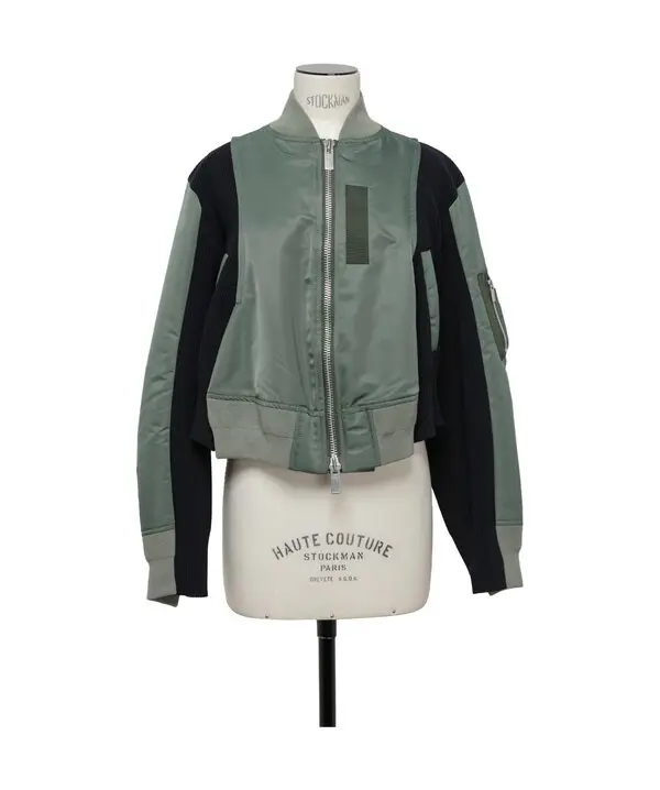 Sacai Panelled Bomber Jacket