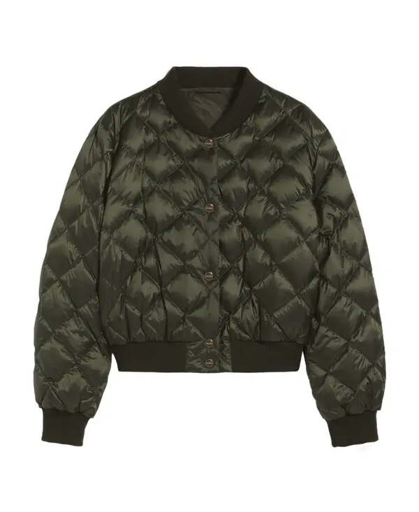 Max Mara Bsoft Quilted Bomber Jacket