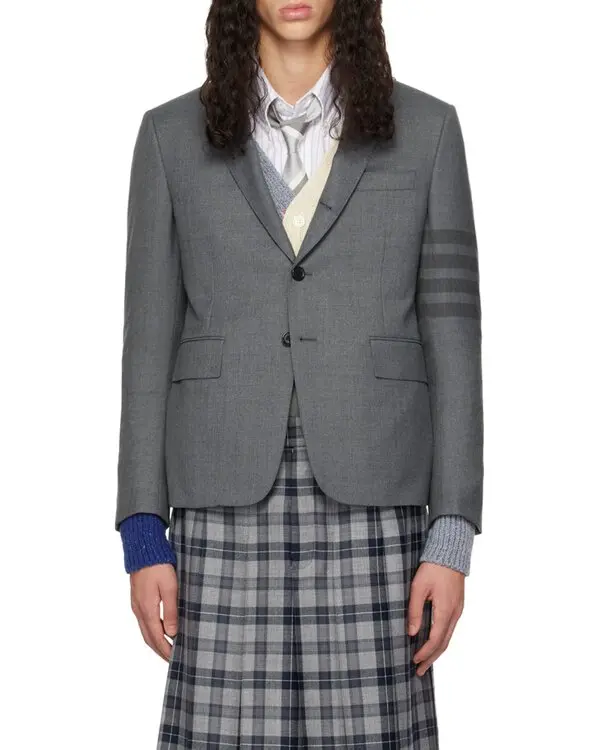 Thom Browne 4-bar High Armhole Sport Coat