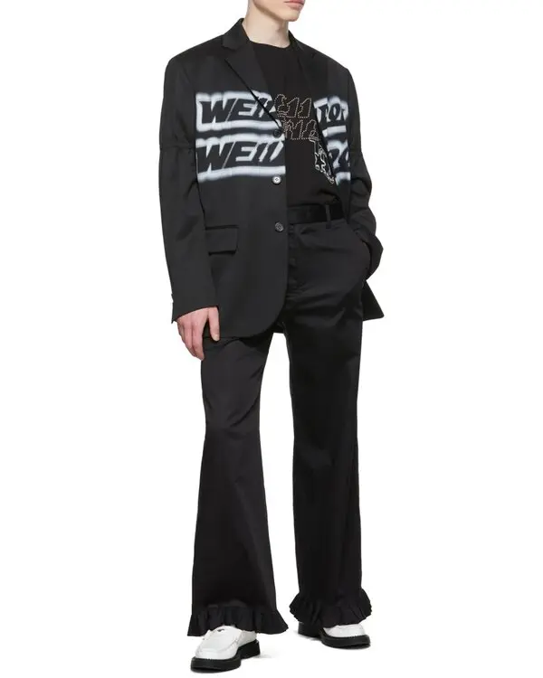 We11Done Stud-logo Short-sleeved T-shirt