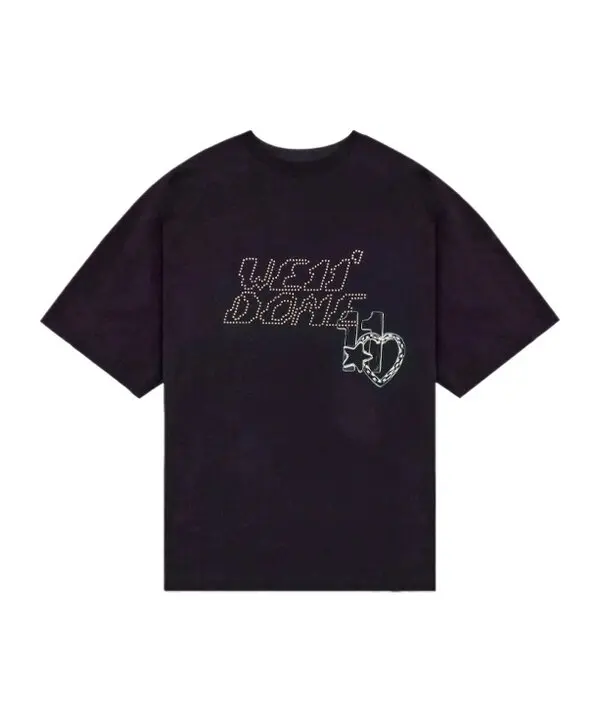 We11Done Stud-logo Short-sleeved T-shirt - No