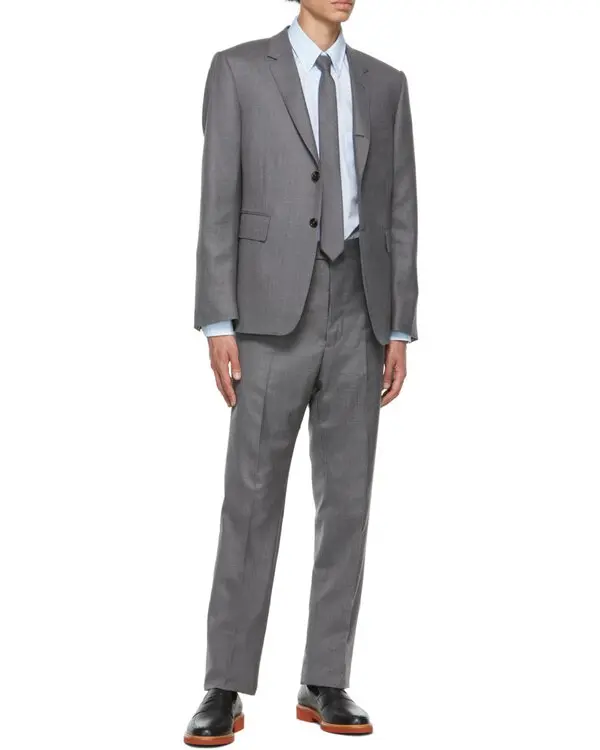 Thom Browne Rwb Detailed Long-sleeved Shirt