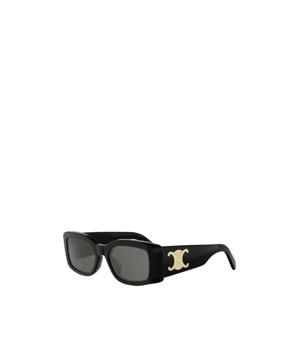 Celine Full Frame Sunglasses With Tinted Lenses - Black