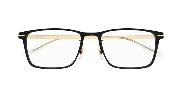 Montblanc Square Frame Glasses - Black