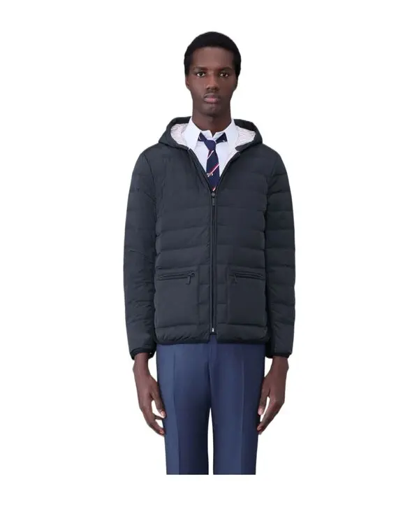 Thom Browne 4-bar Padded Hooded Jacket