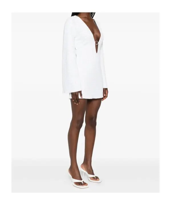 Oseree Sequin Embellishment Mini Dress