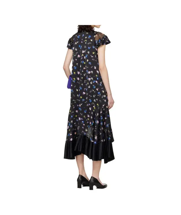 Sacai Printed Midi Dress