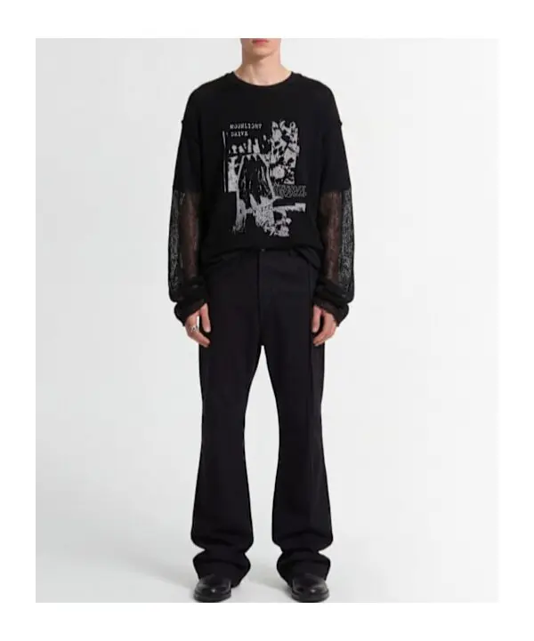 ANN DEMEULEMEESTER Michael" High Comfort Pants