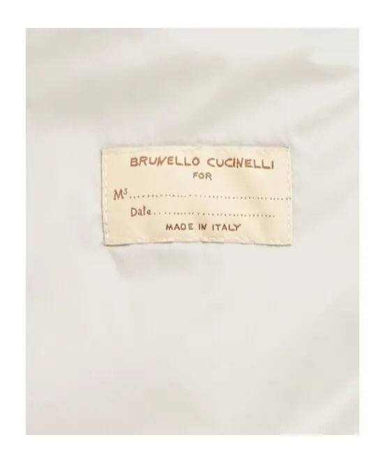 Brunello Cucinelli Padded Jacket With Fur Collar