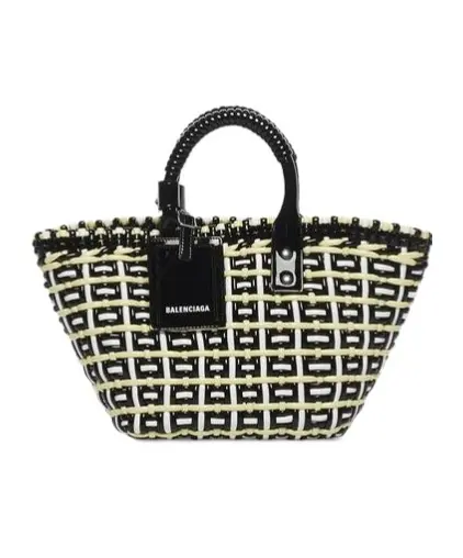 Balenciaga Xs Bistro Basket Tote Bag